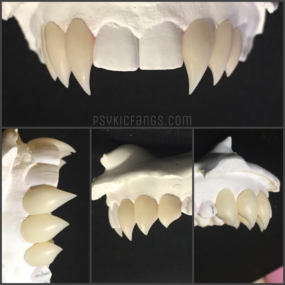 Psykic Signature Fangs (please Read Item Description!) - Etsy