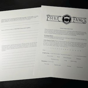 Traditional Fangs (please Read Item Description!) - Etsy