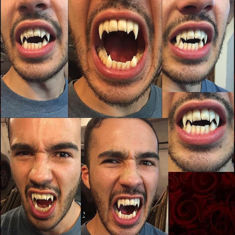Realistic Vampire Teeth - Etsy