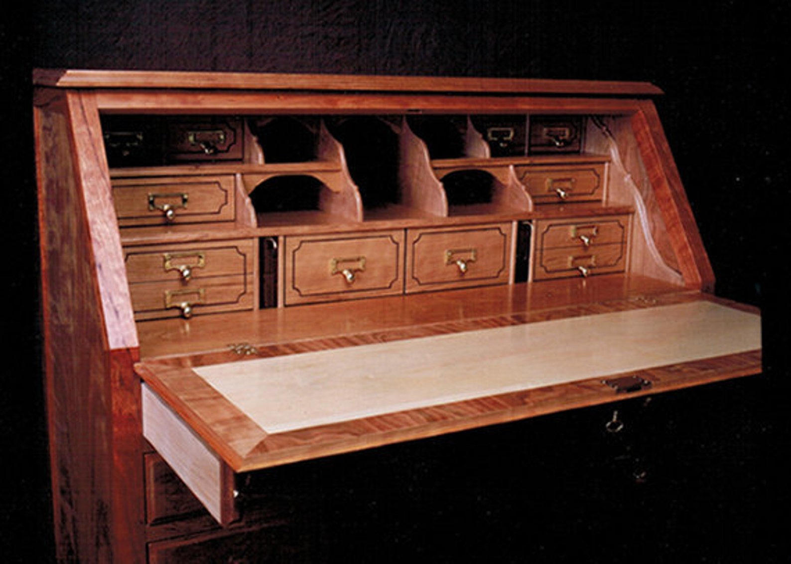 Bob's Desk: Drop Front Secretary | Etsy
