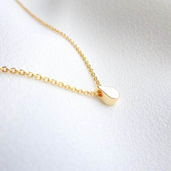 Simple Gold Necklace - Etsy