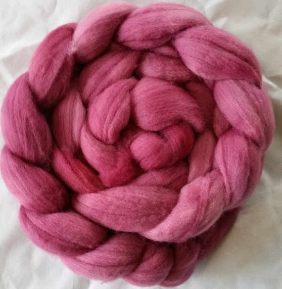 Wool Roving Rose | Etsy