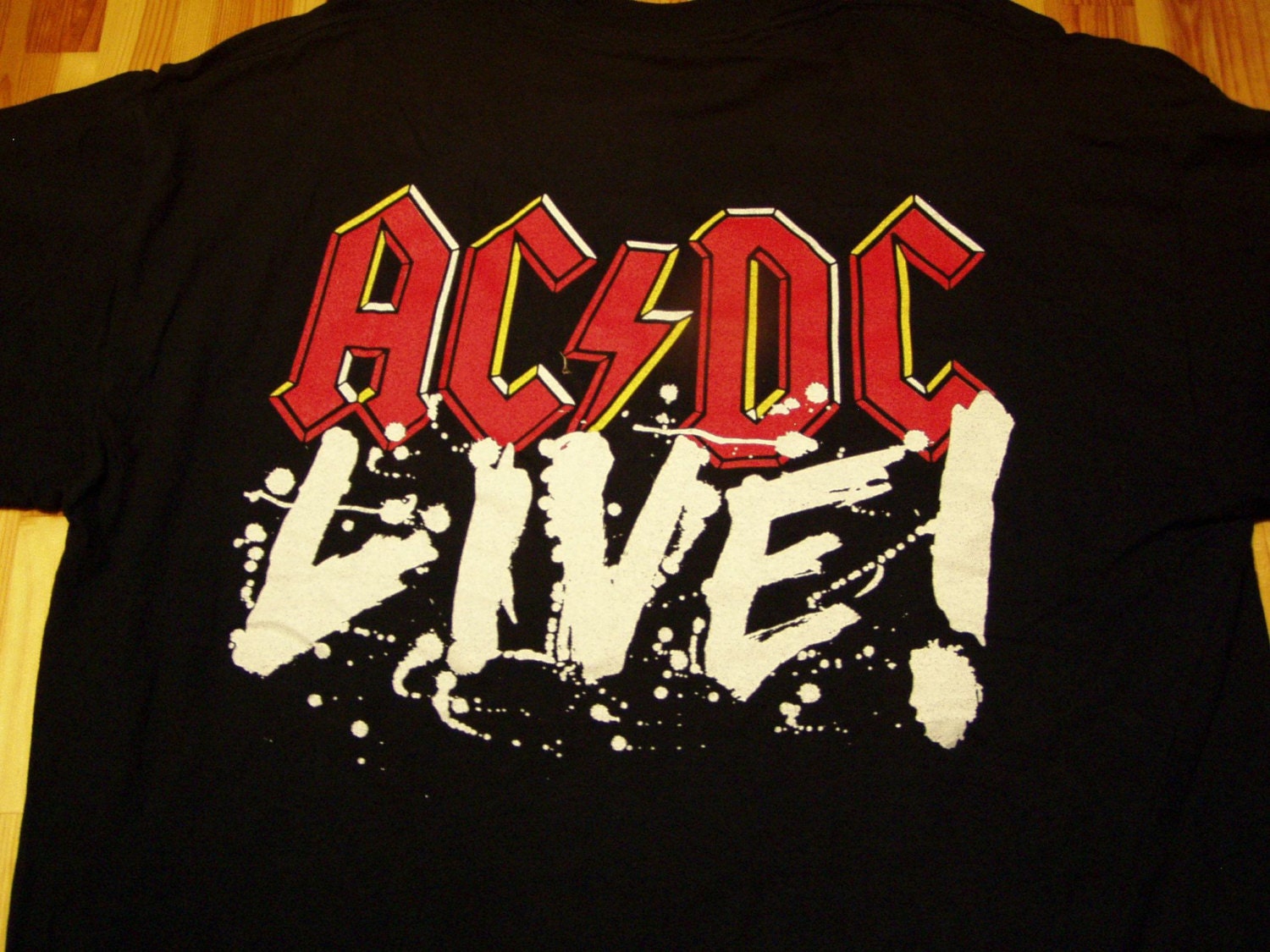 AC/DC LIVE Razors Edge Tour T-shirt 1990 Deadstock Licensed, Acdc Tour ...