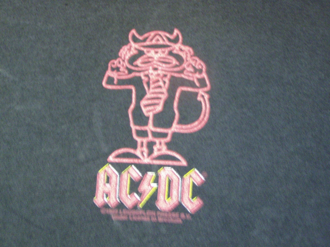 AC/DC LIVE Razors Edge Tour T-shirt 1990 Deadstock Licensed, Acdc Tour ...