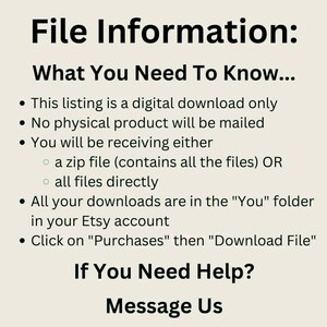 PRINTABLE SET of 4 Notecards,envelope Templates Included,printable ...