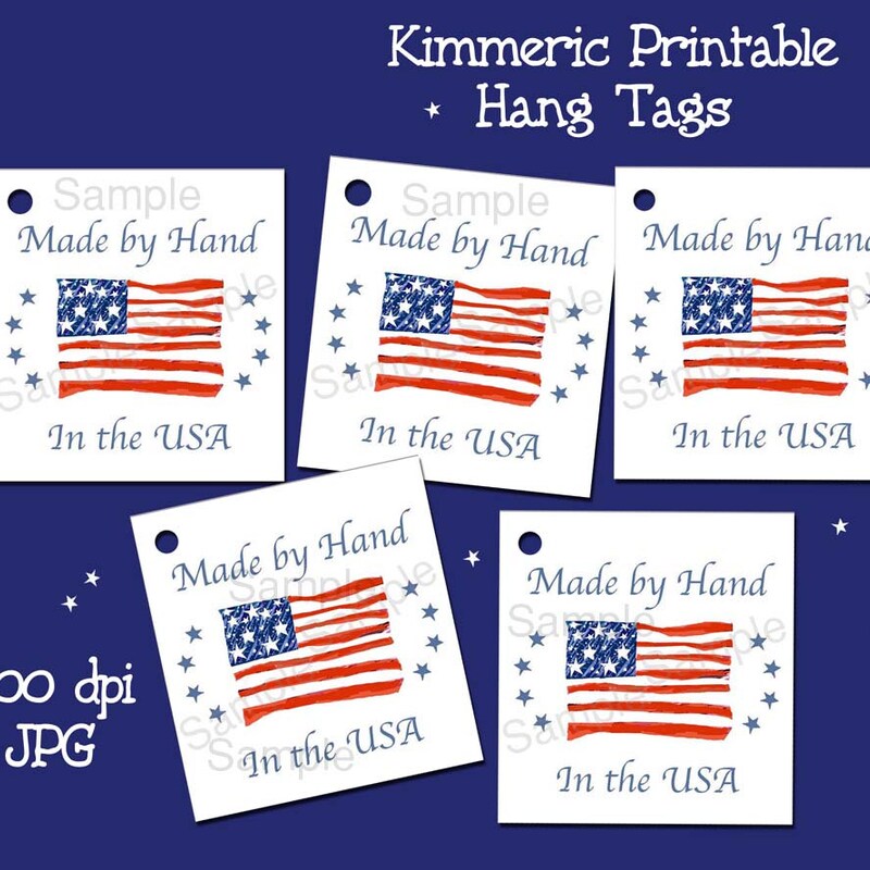 Tie on Hand Made Tags - Etsy