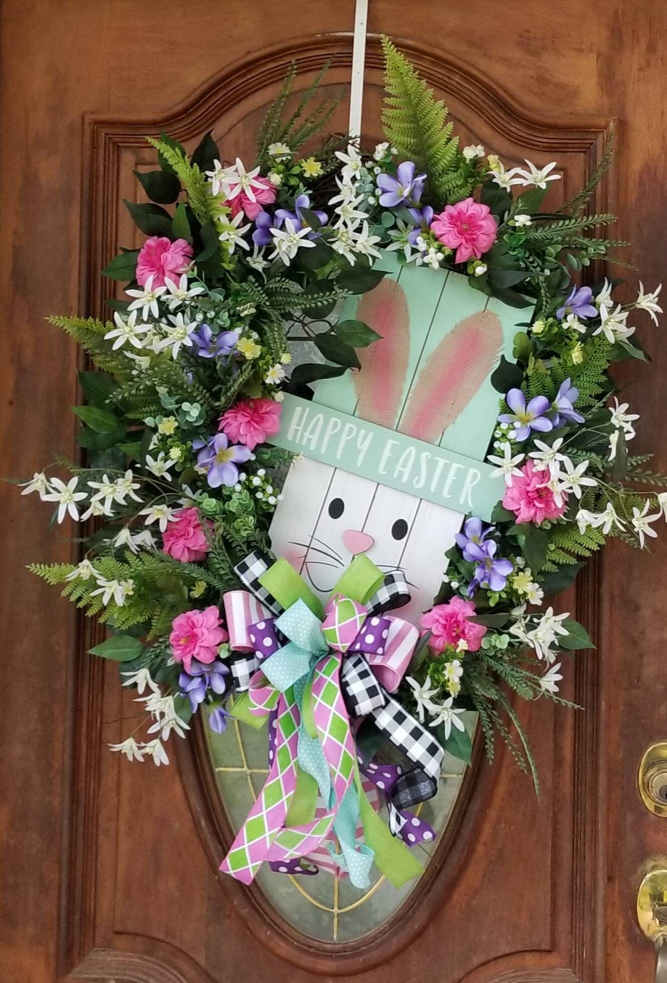 Spring Easter Wreath Spring Grapevine Wreath for Front Door | Etsy