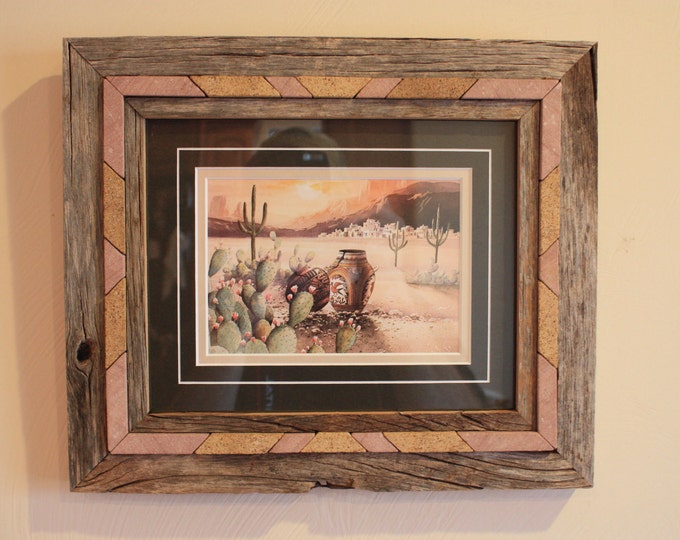 Picture Frame With Native American Art Print - Etsy