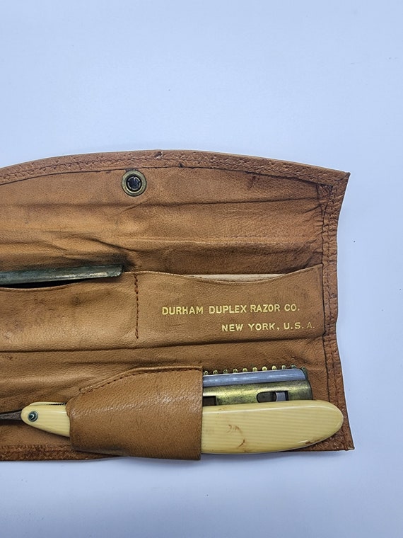 Vintage Durham Duplex Folding Straight Razor Wallet - Etsy
