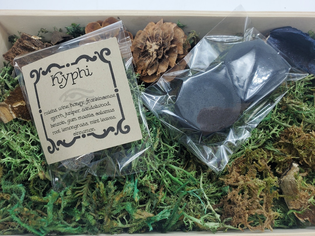 Handmade Fresh Kyphi Resin Ancient Egyptian Ritual Incense SAMPLE ...
