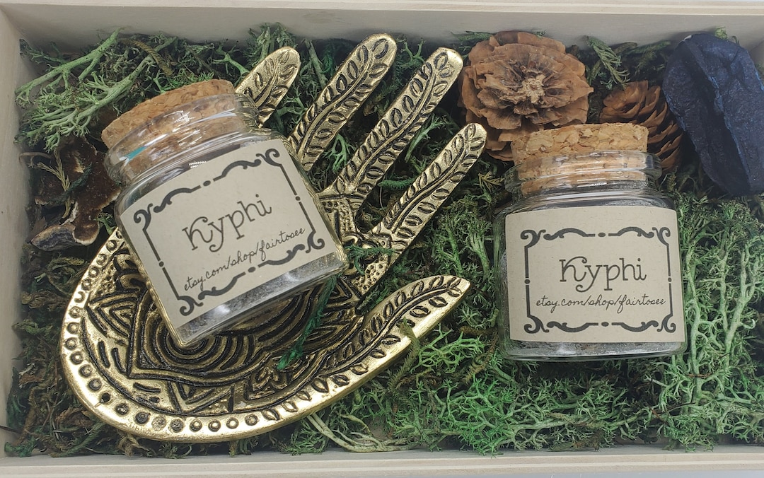 Handmade Fresh Kyphi Resin Ancient Egyptian Ritual Incense - 50 Ml ...