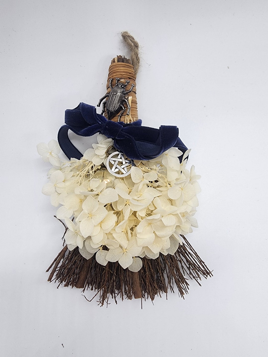 Small Handmade Festive Natural Witch Besom 6" - Etsy