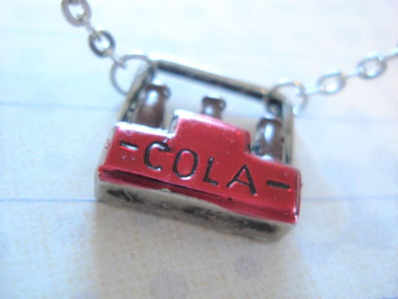 Cola Necklace, Coca Cola Charm Gift Idea, Novelty Gift Coke Bottle ...