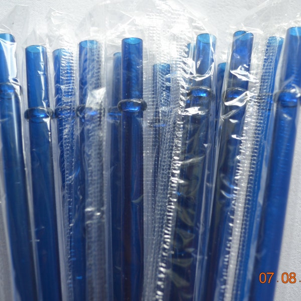 Royal Blue Straws - Etsy