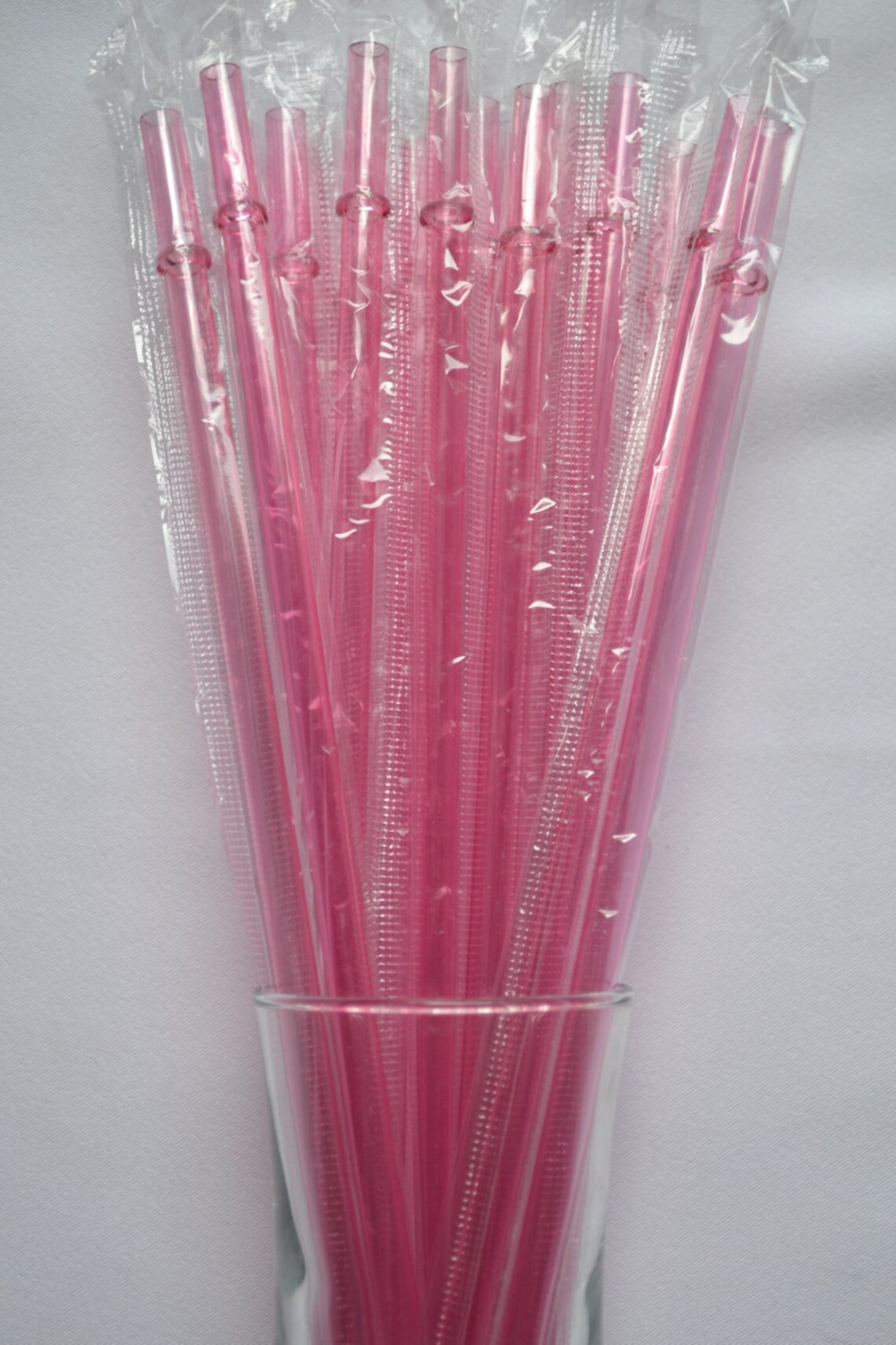 Reusable 9 Inch Pink Straws With Rings Bpa Free Free Etsy