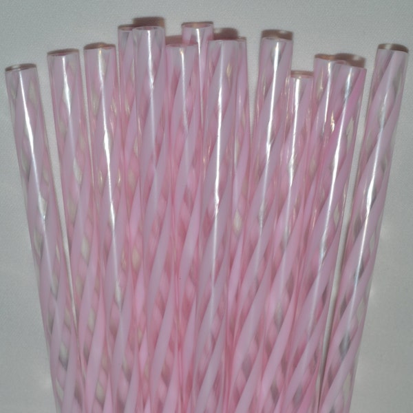 Light Pink Straws - Etsy