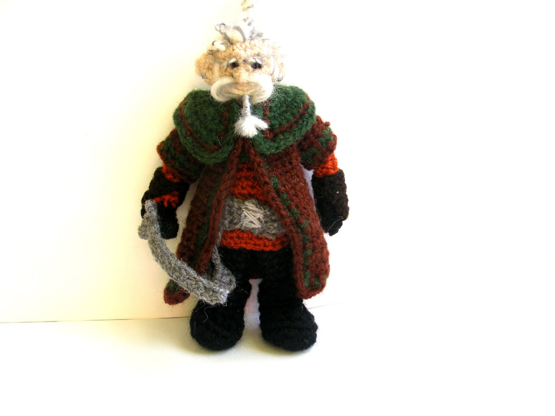 Dori Dwarf Crochet Doll Tolkien the Hobbit - Etsy