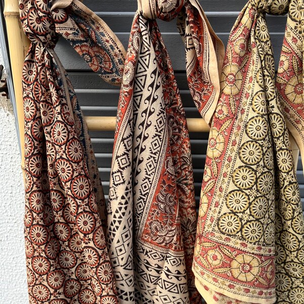 Indian Silk Scarf - Etsy