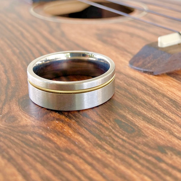 Guitar String Ring - Etsy