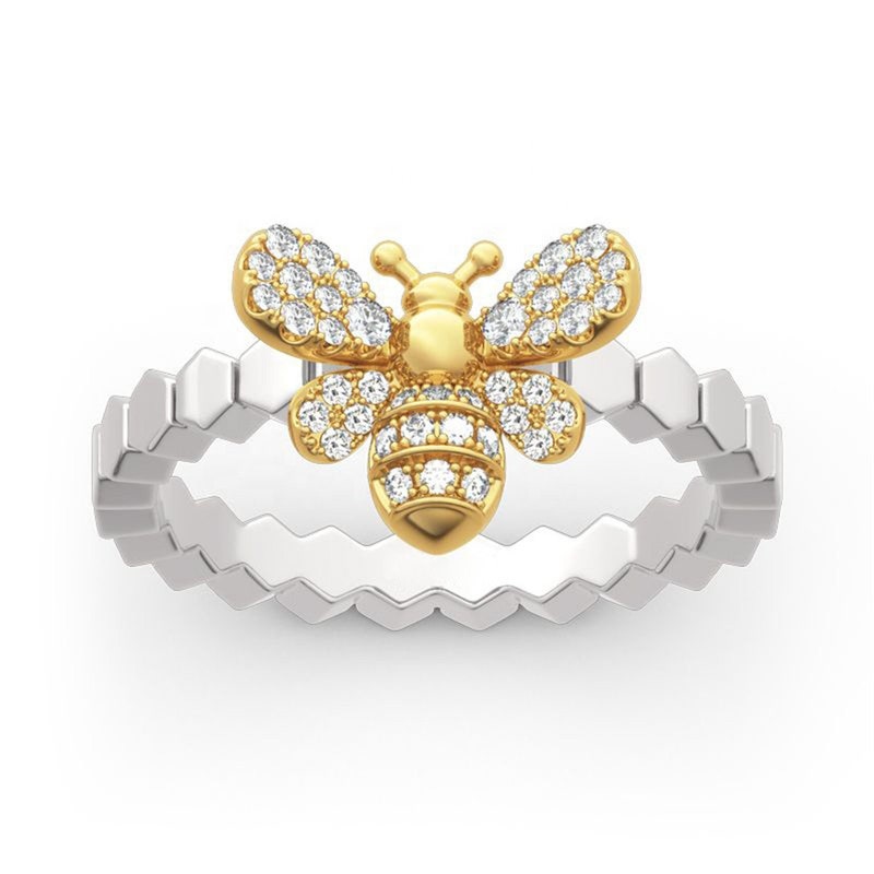 Bumble Bee Ring - Etsy
