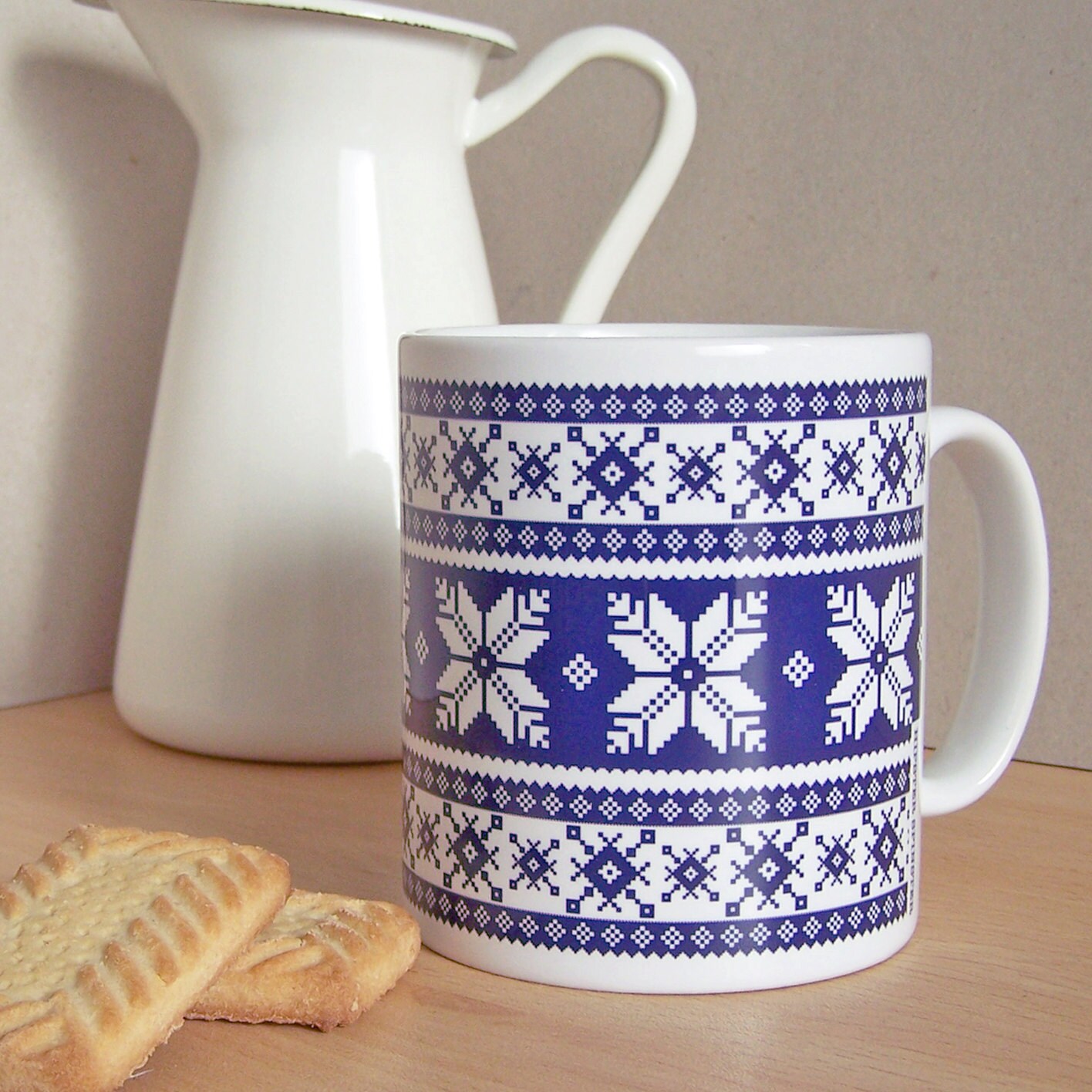 Fair Isle Mug - Etsy