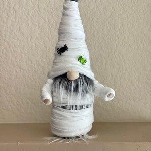 Mummy Gnome, Halloween Tiered Tray Decor, Monster Tomte - Etsy