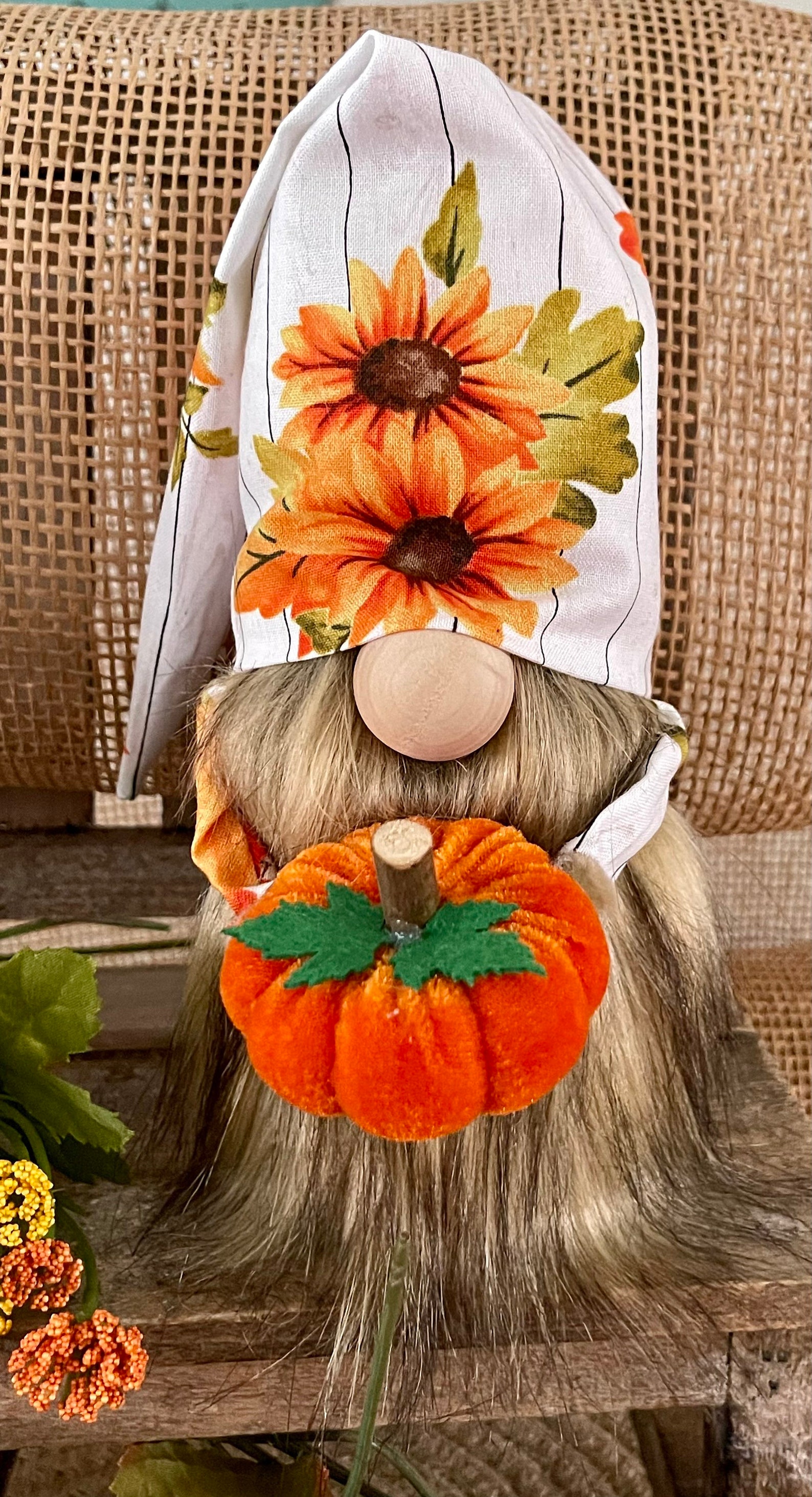 Fall Gnome Autumn Gnome Pumpkin Gnome Tomte Nisse Plaid - Etsy