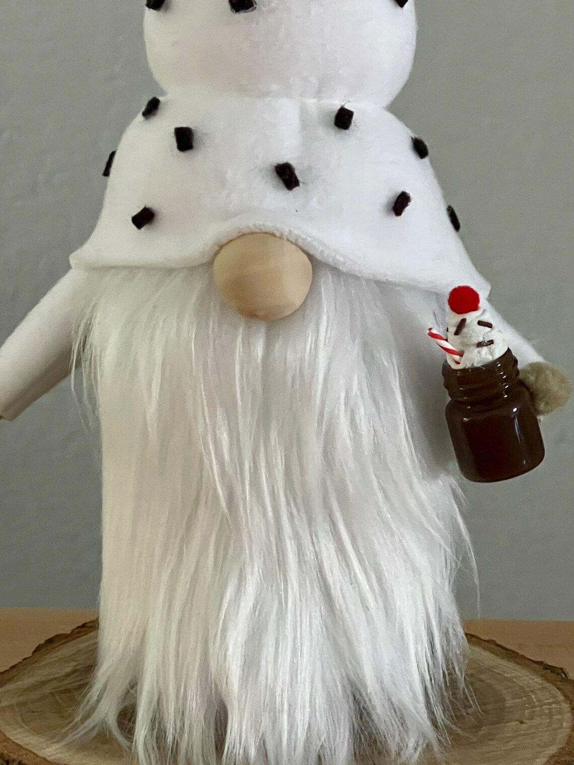 Chocolate Shake Gnome Ice Cream Gnome Tomte Nisse - Etsy