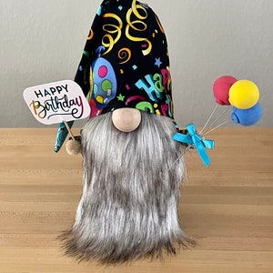 Birthday Gnome, Tiered Tray Deco, Tomte, Nisse, Birthday Gift, Home ...
