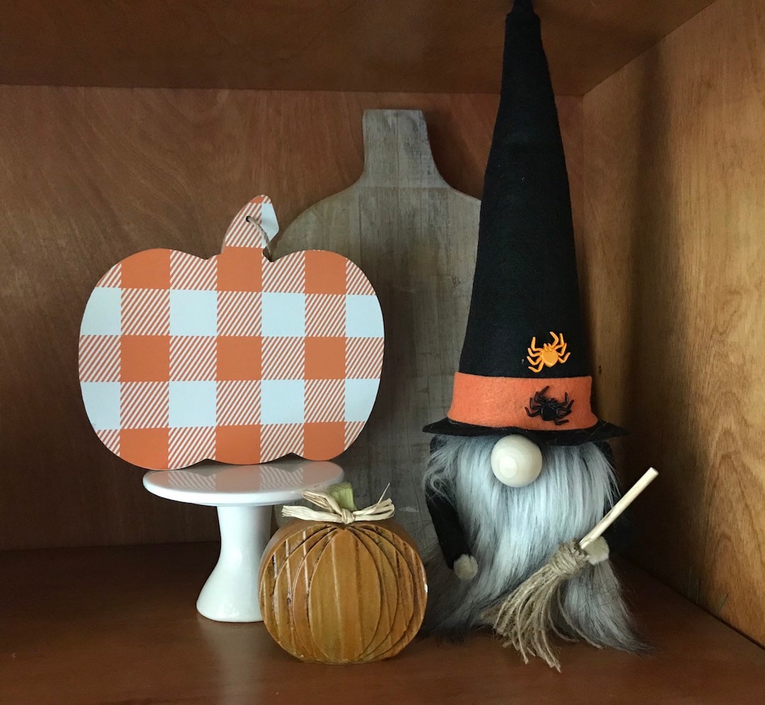 Fall Gnome, Autumn Gnome, Pumpkin Gnome, Tomte, Nisse, Witch Gnome ...