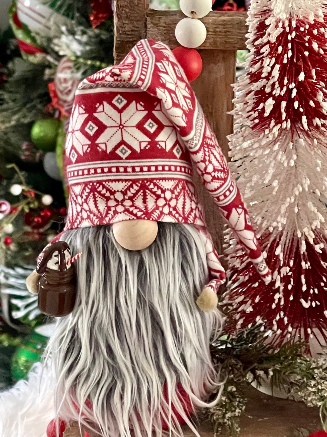 Christmas Gnome, Tiered Tray Deco, Tomte, Nisse,home Decor, Gnomes, Hot ...