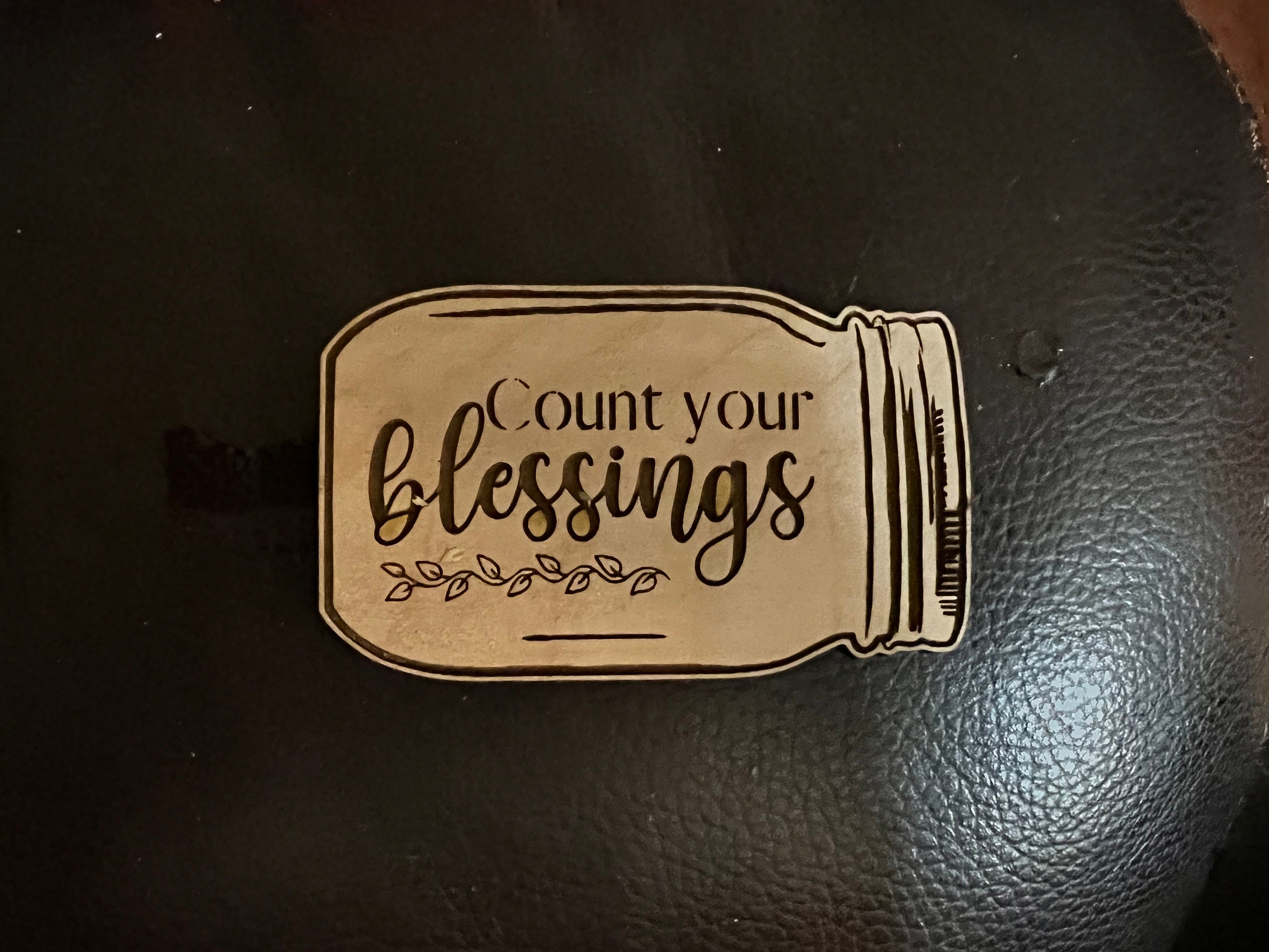 Mason Jar Magnet. Refrigerator Magnet. Kitchen Decoration. Glowforge ...
