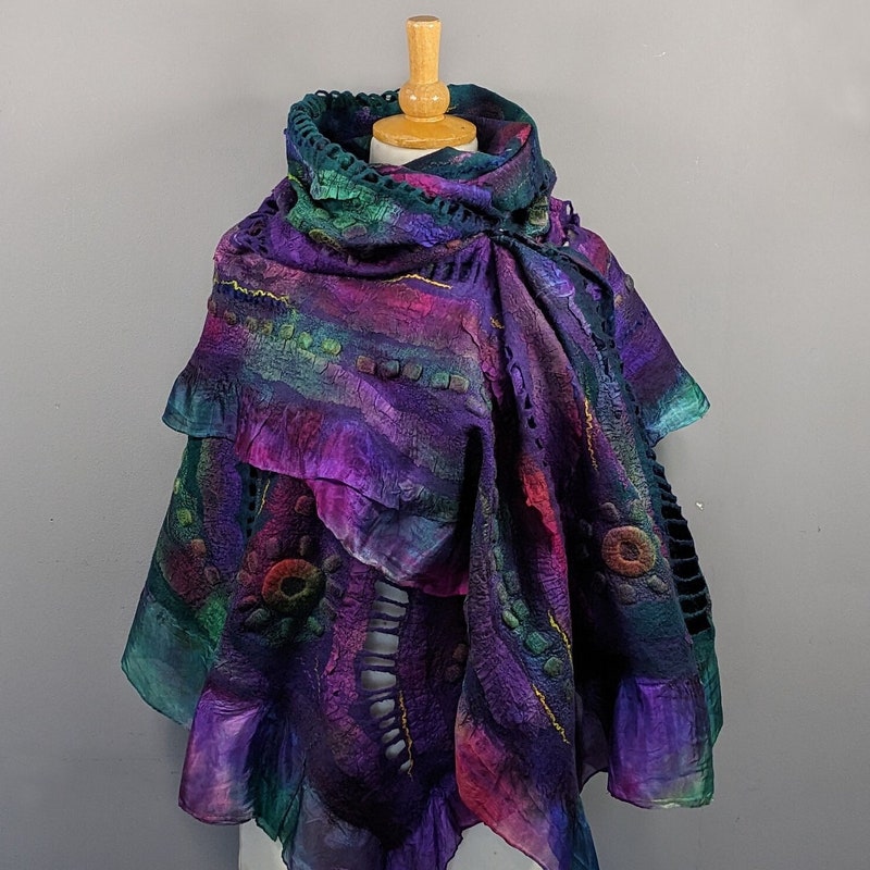 Felted Scarf - Etsy