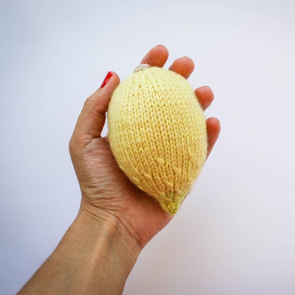 Lemon Baby Toy - Etsy
