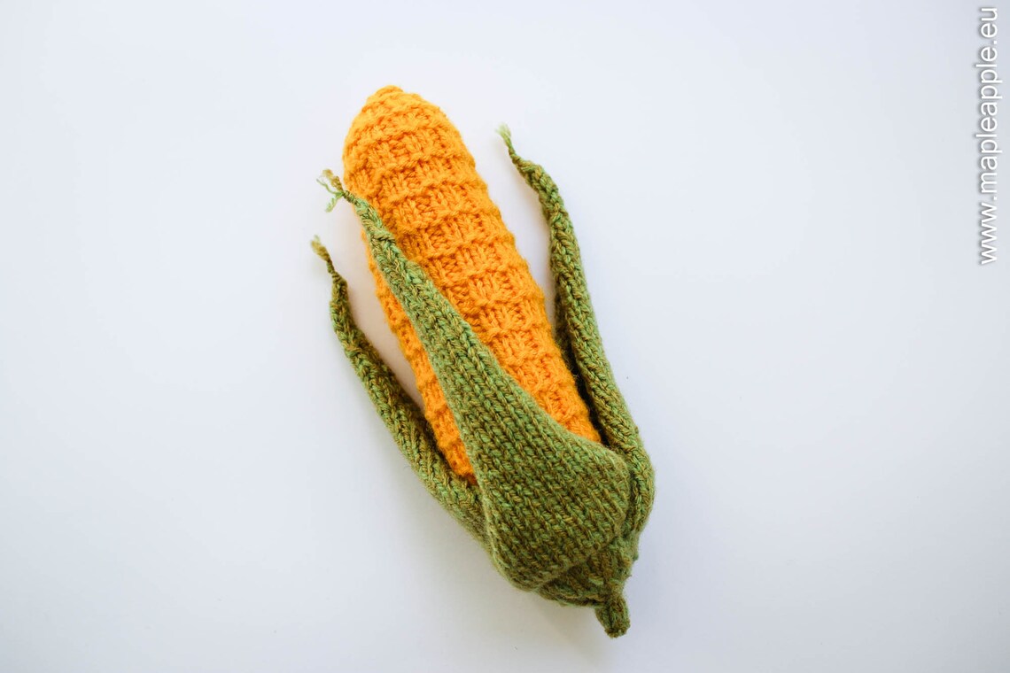 Soft Toy Corn Pretend Play Vegetables Waldorf Shopping Game - Etsy