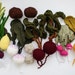 Turnip Play Food Waldorf Stuffed Toy Pretend Kitchen Vegetables Veggie ...