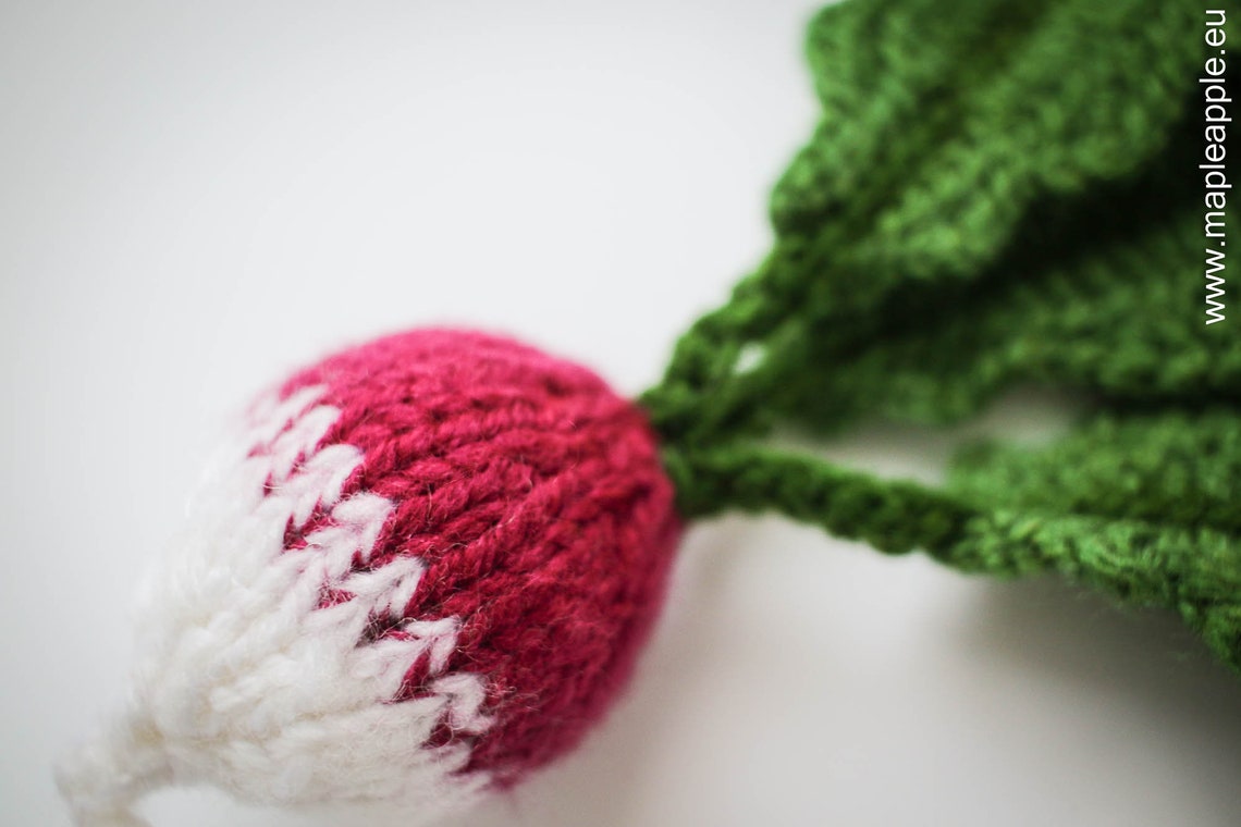 Play Kitchen Food Radish Pretend Play Waldorf Toy Radish - Etsy