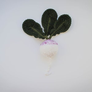 Turnip Play Food - Waldorf Stuffed Toy - Pretend Kitchen Vegetables ...