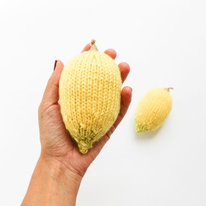 Play Food Lemons - Baby Gym Toy - Gift for Kids - Waldorf Game Fruits ...