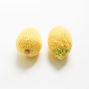 Play Food Lemons - Baby Gym Toy - Gift for Kids - Waldorf Game Fruits ...