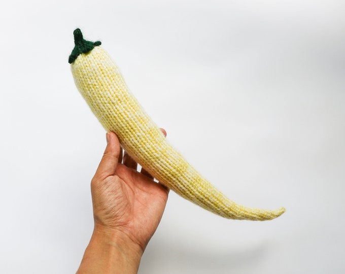 Yellow Pepper Toy Play Kitchen Food Sweet Pepper Soft Toy - Etsy