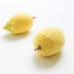 Play Food Lemons - Baby Gym Toy - Gift for Kids - Waldorf Game Fruits ...