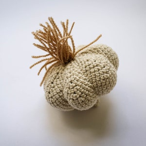 Garlic Soft Toy - Play Kitchen Toy Gift for a Girl - Waldorf Pretend ...