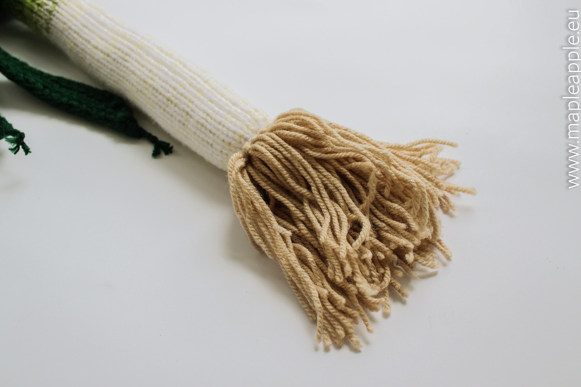 Knitted Leek - Gift for Toddler - Baby Photo Prop Soft Toy Play Food ...