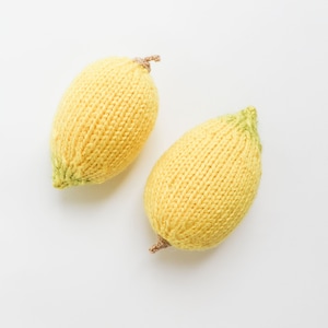 Play Food Lemons - Baby Gym Toy - Gift for Kids - Waldorf Game Fruits ...