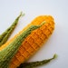 Soft Toy Corn Pretend Play Vegetables Waldorf Shopping Game - Etsy