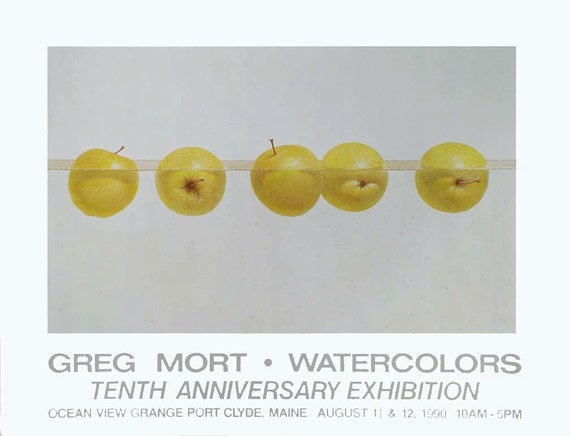 Greg Mort Poster Wall Art Decor Limited Edition signed Fine | Etsy