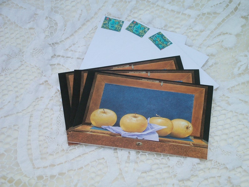 Greg Mort Apple Still Life Art Cards, Printable Invitations (dozen) - Etsy