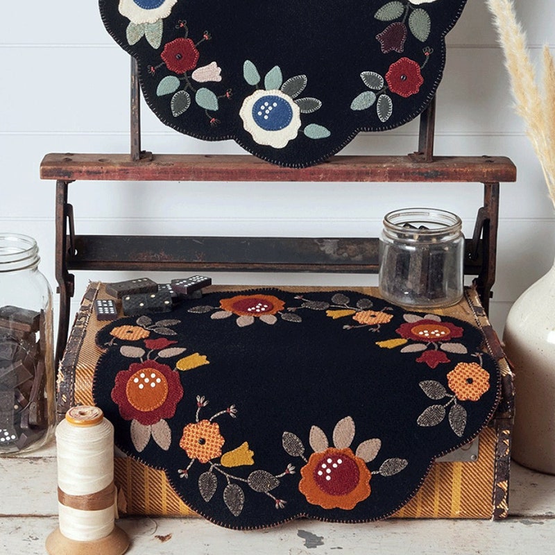 Wool Applique Pattern - Etsy