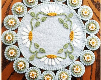 Wool Candle Mat | Etsy